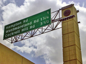 Overhead Sign Structures | Race Rock